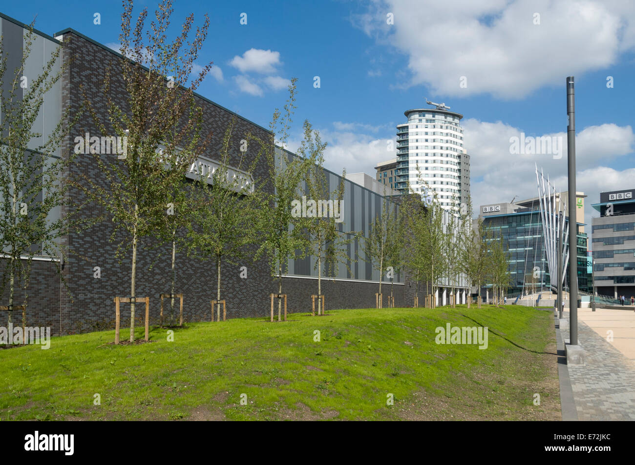 The new ITV studio building for the Coronation Street set, Salford ...