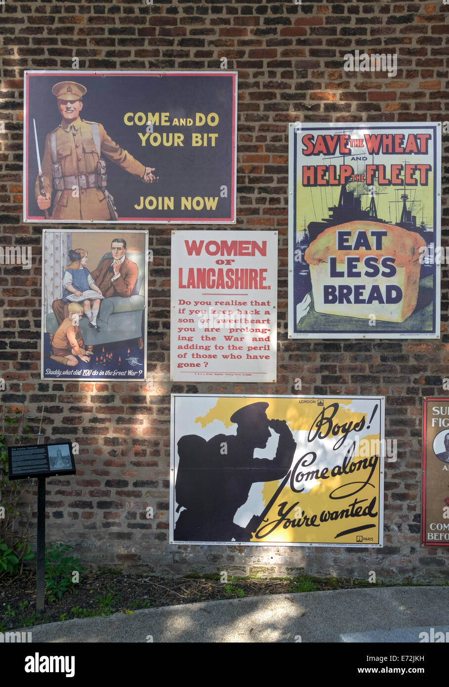 Ww1 recruitment posters hi-res stock photography and images - Alamy