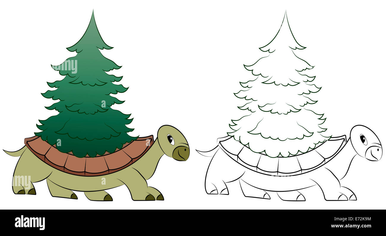 Cartoon turtle Cut Out Stock Images & Pictures - Alamy