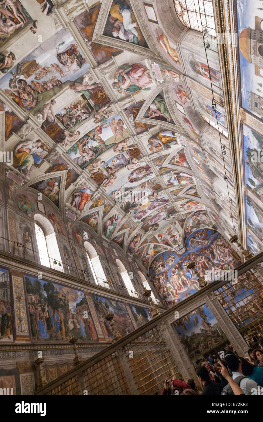 Sistine chapel ceiling adam hi-res stock photography and images - Alamy