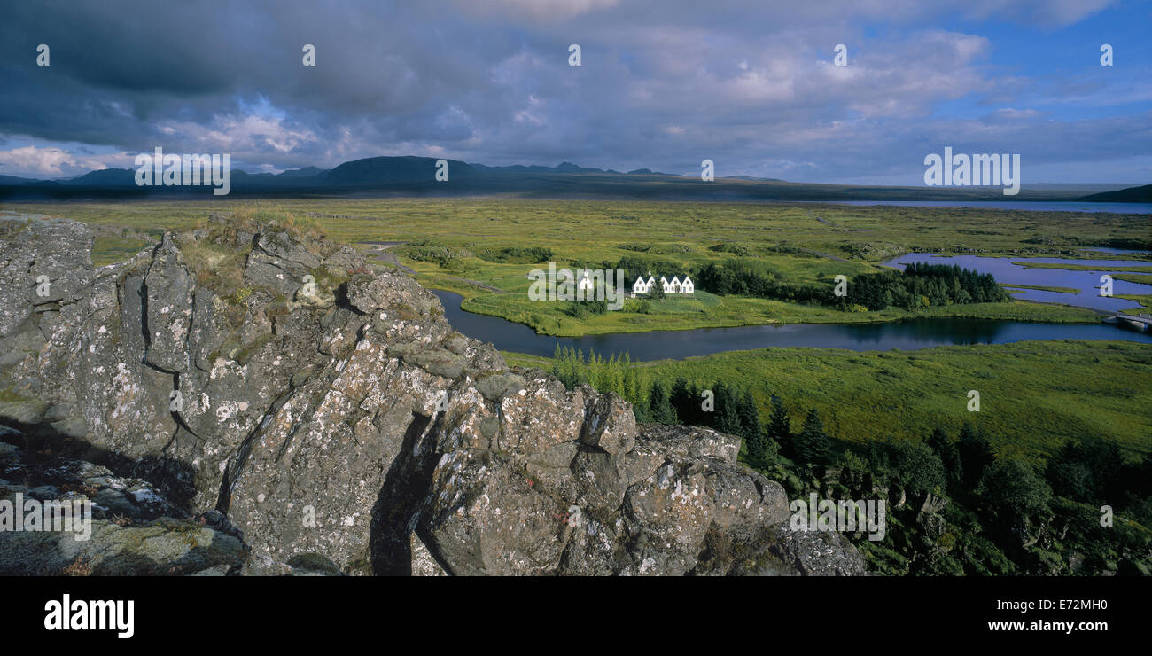 Thingvellir church hi-res stock photography and images - Alamy