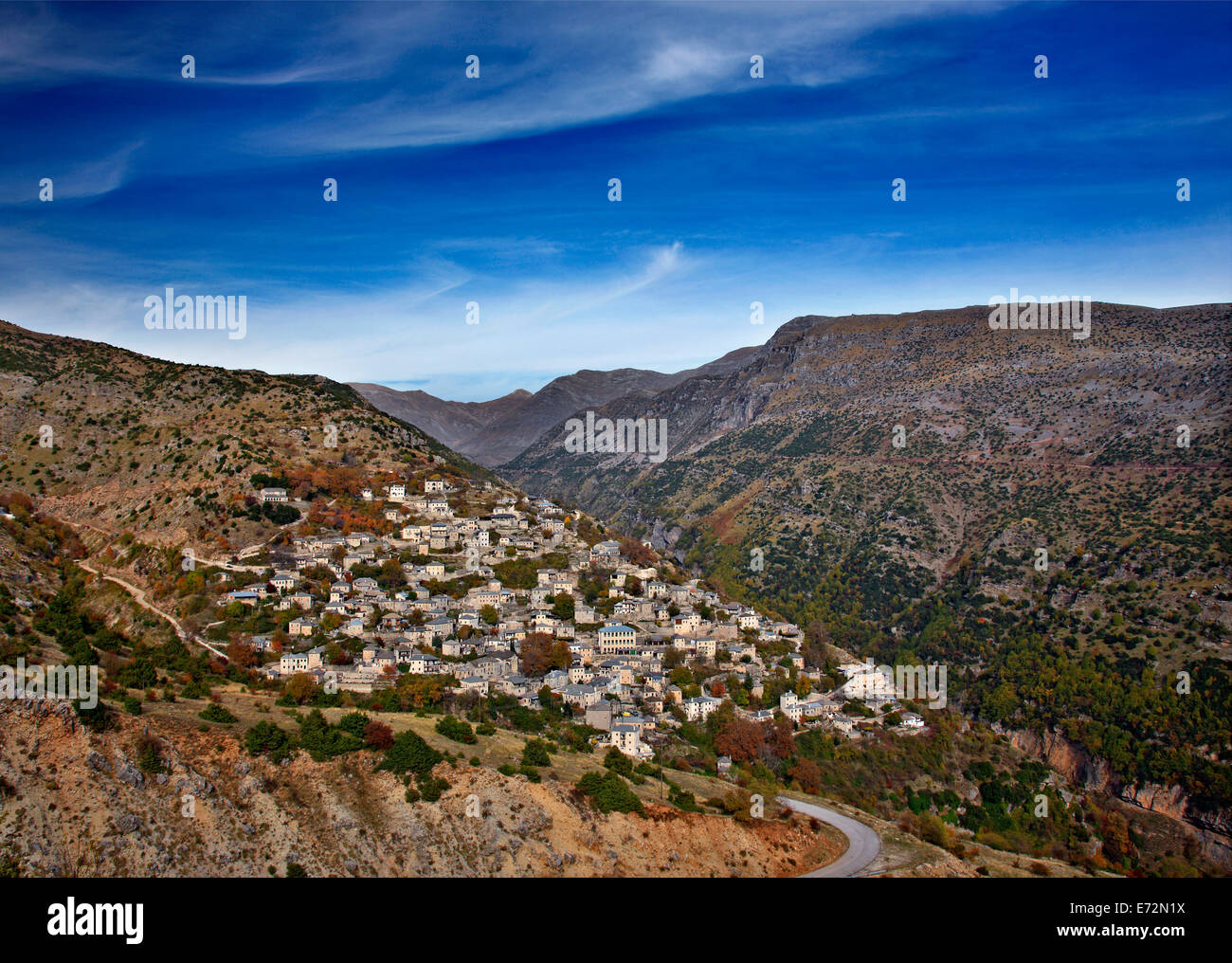 Syrrako village, one of the most beautiful Greek mountainous villages ...