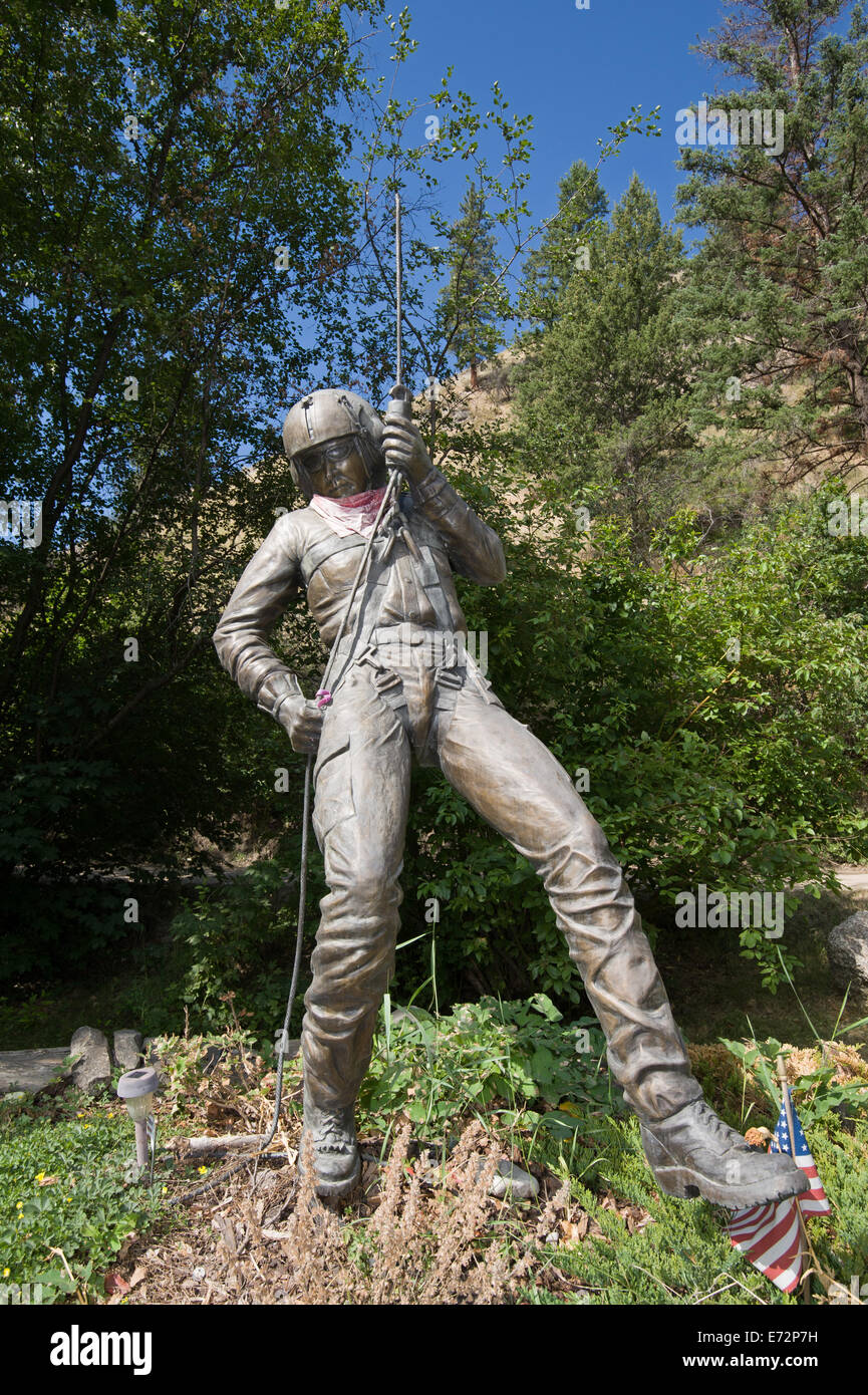 Cramer Fire Memorial, North Fork, Indianola, Salmon, Idaho, USA ...