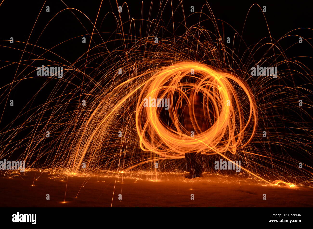 Fire and Steel Stock Photo - Alamy