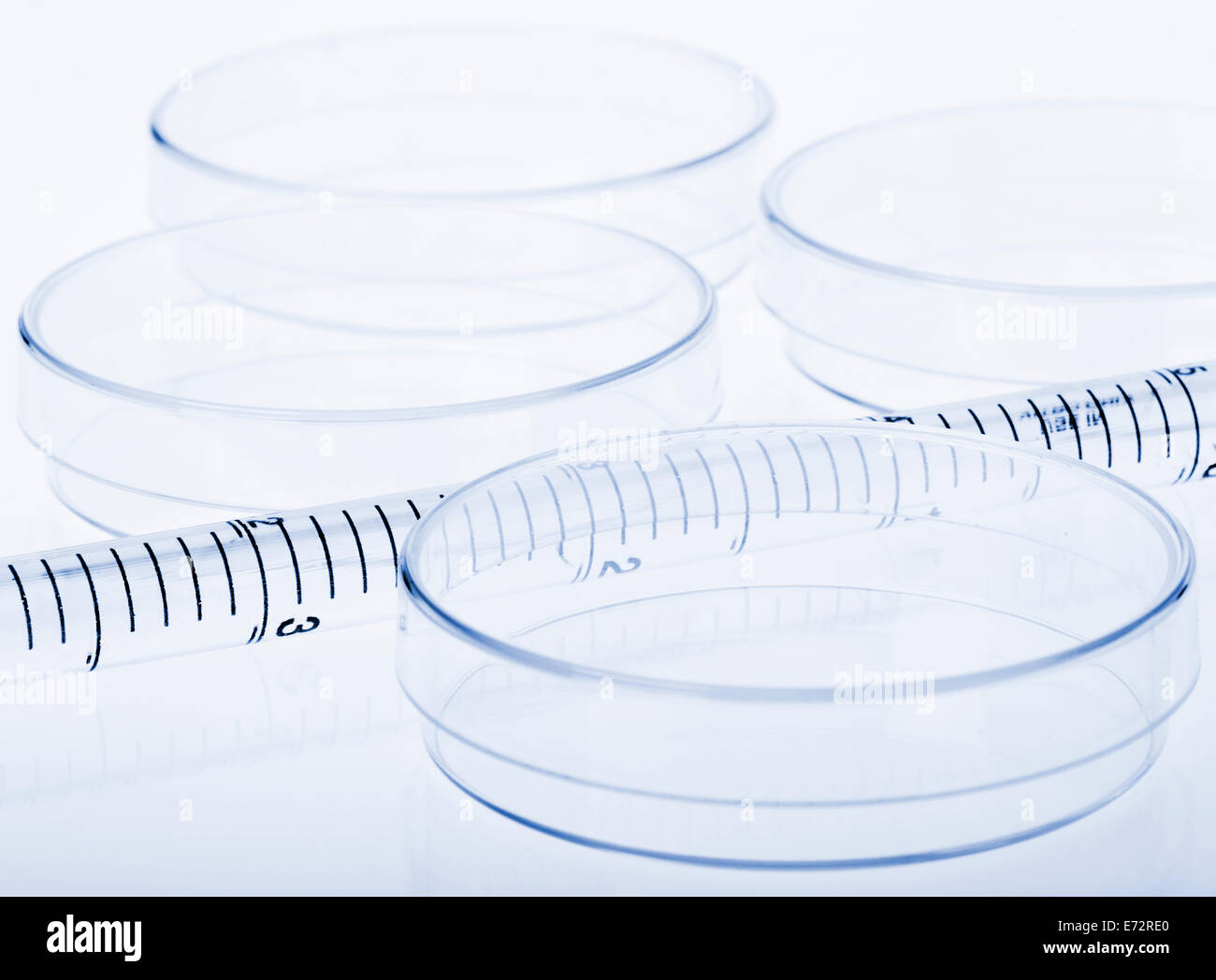 Pipette and empty test tubes Stock Photo - Alamy