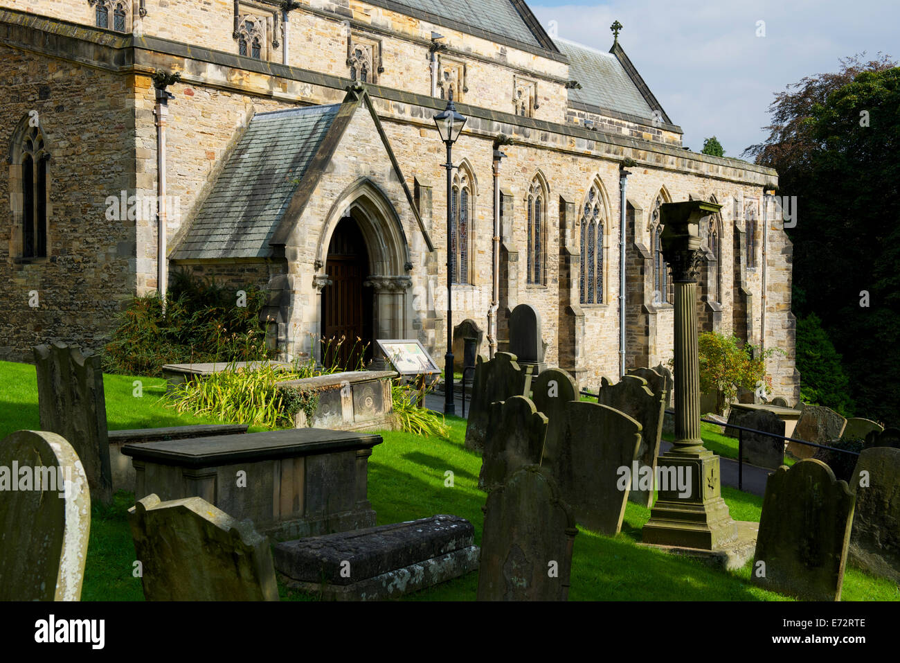 St Mary's Church, Richmond, North Yorkshire, England UK Stock Photo - Alamy