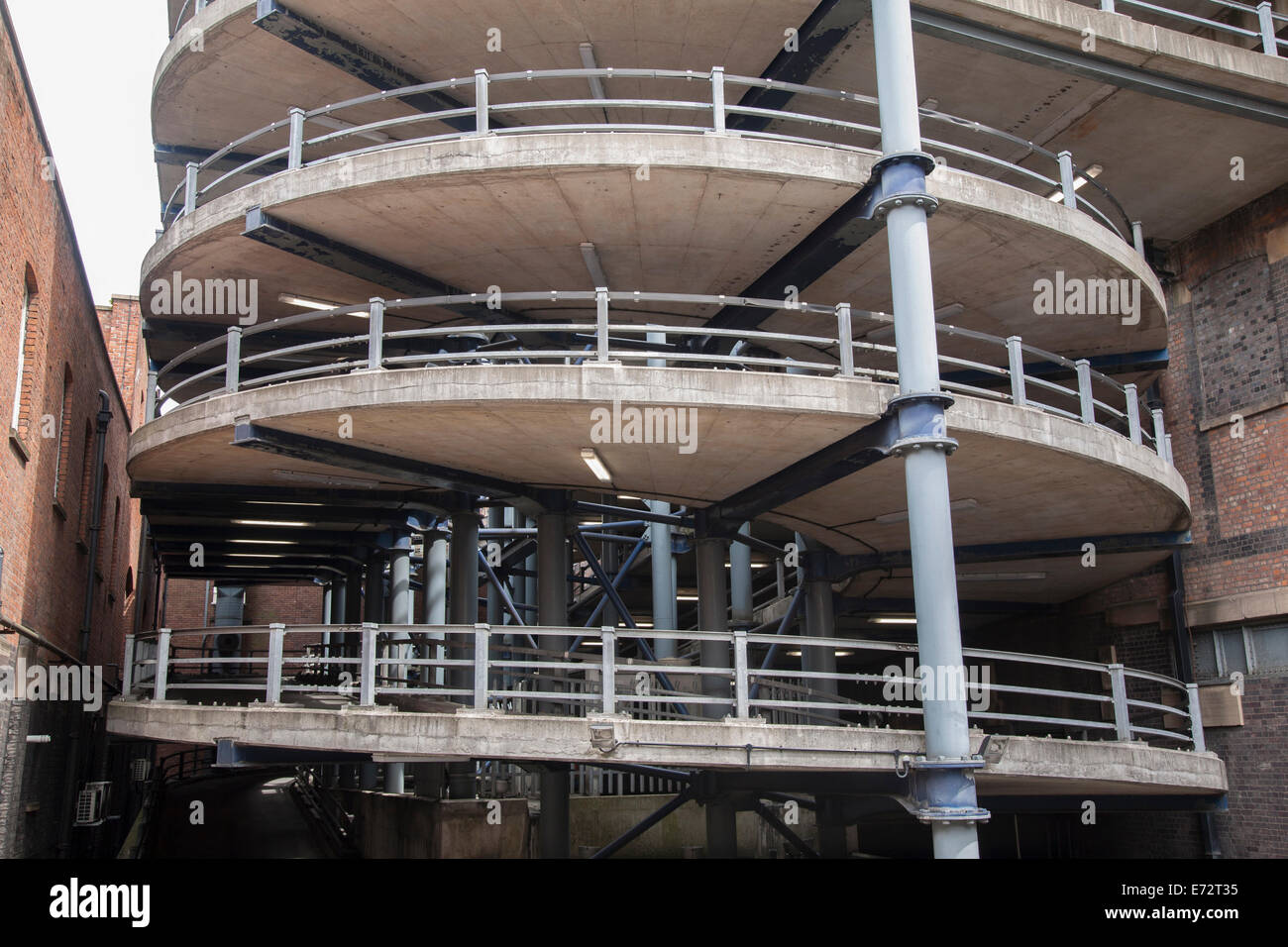 Multi Storey Car Park, Manchester, England, UK Stock Photo - Alamy