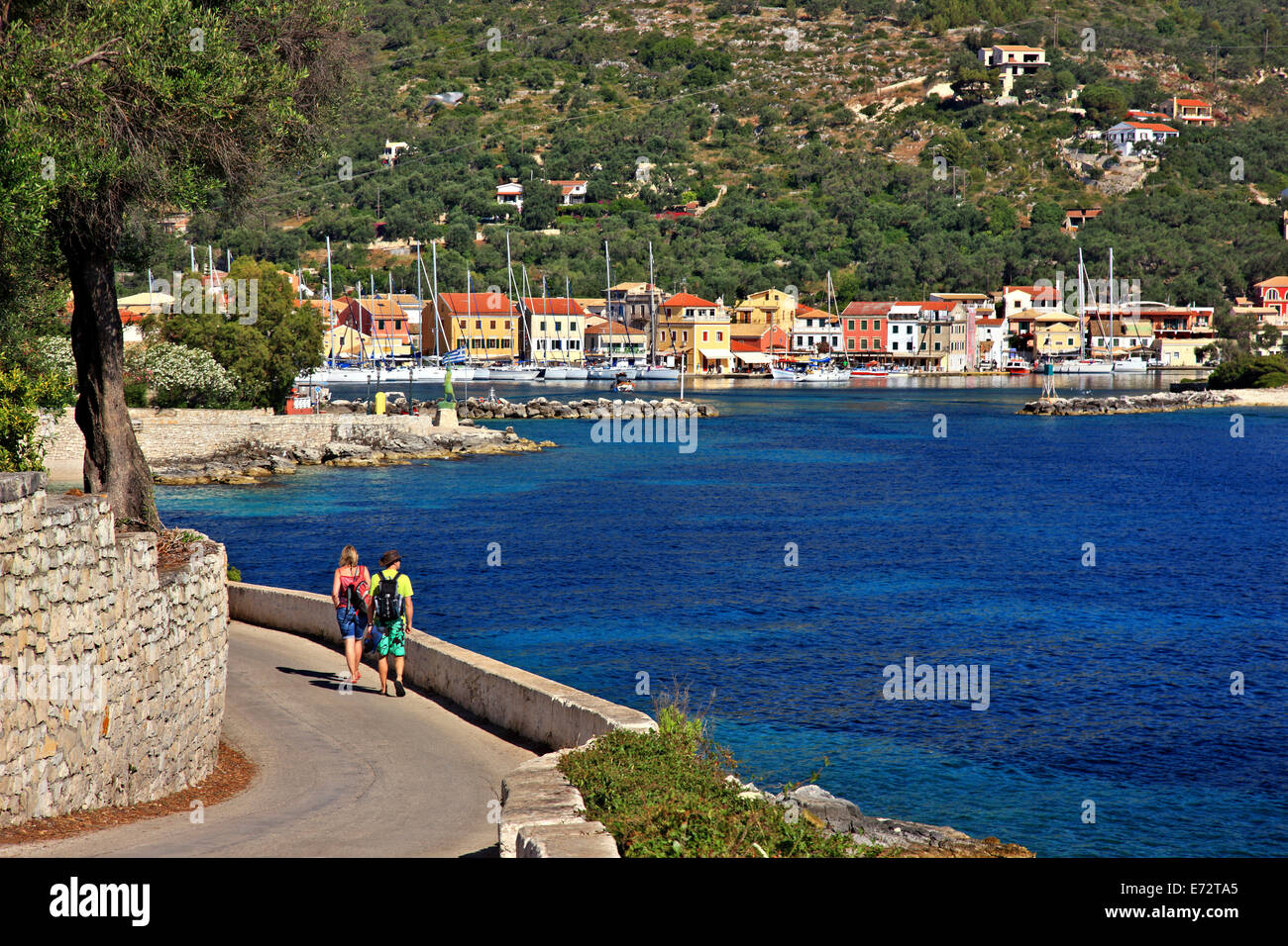 Gaios is the capital of paxos hi-res stock photography and images - Alamy