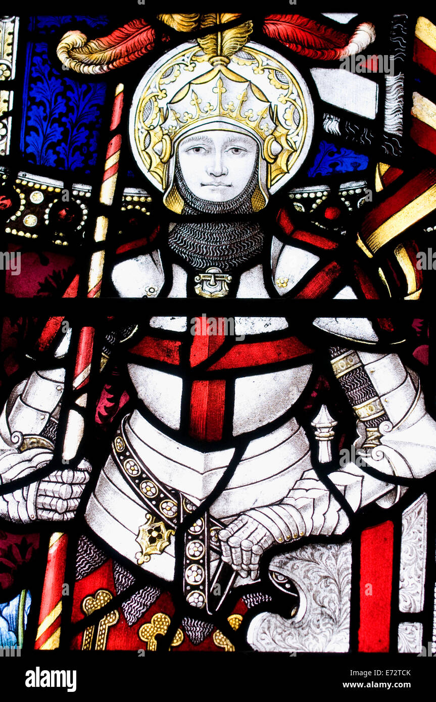 Christian Religious art stained glass Stock Photo - Alamy