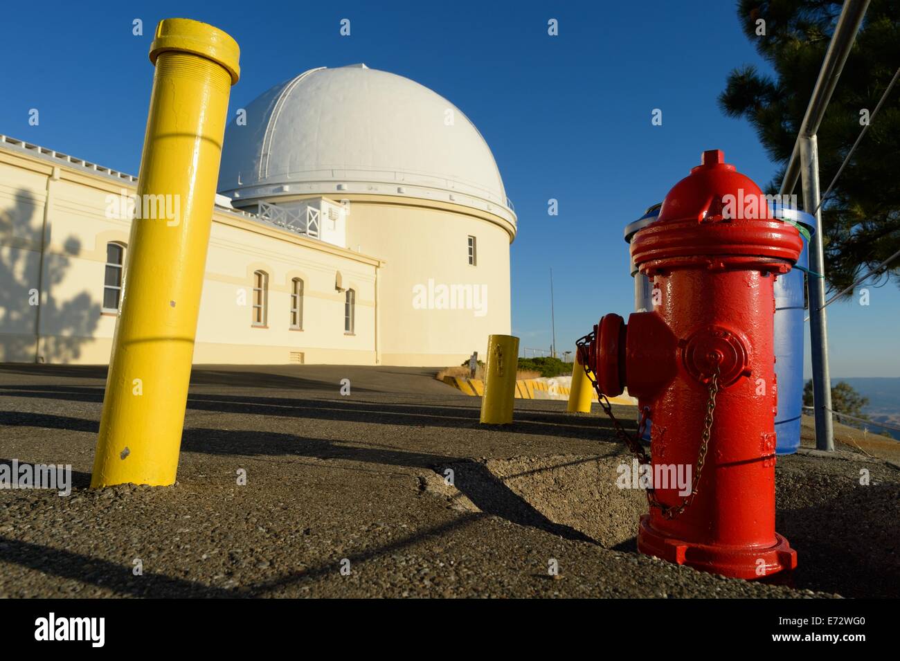 The James Lick Observatory on Mount Hamilton, San Jose CA Stock Photo ...