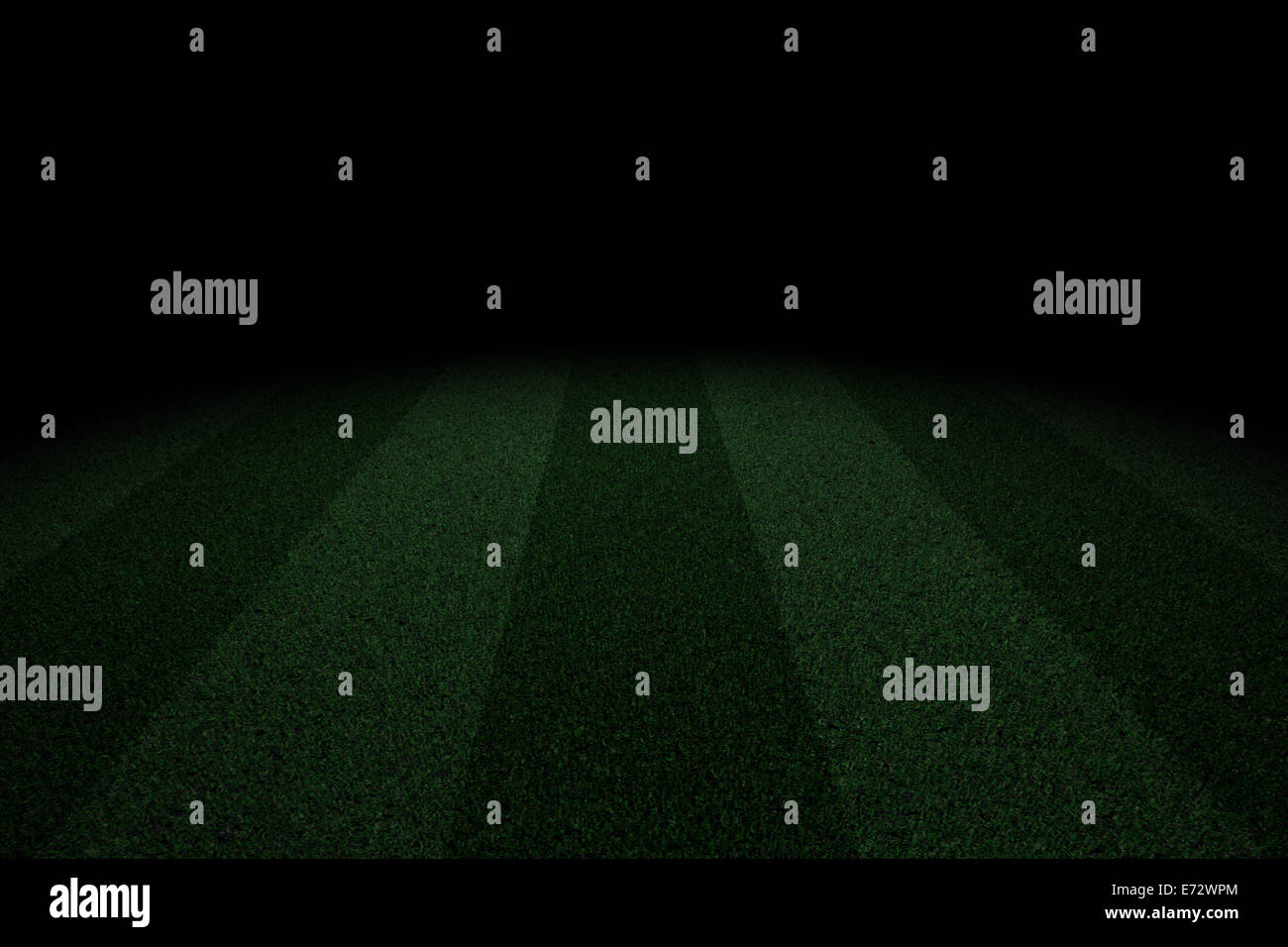 Two tone line soccer field background in the dark Stock Photo - Alamy