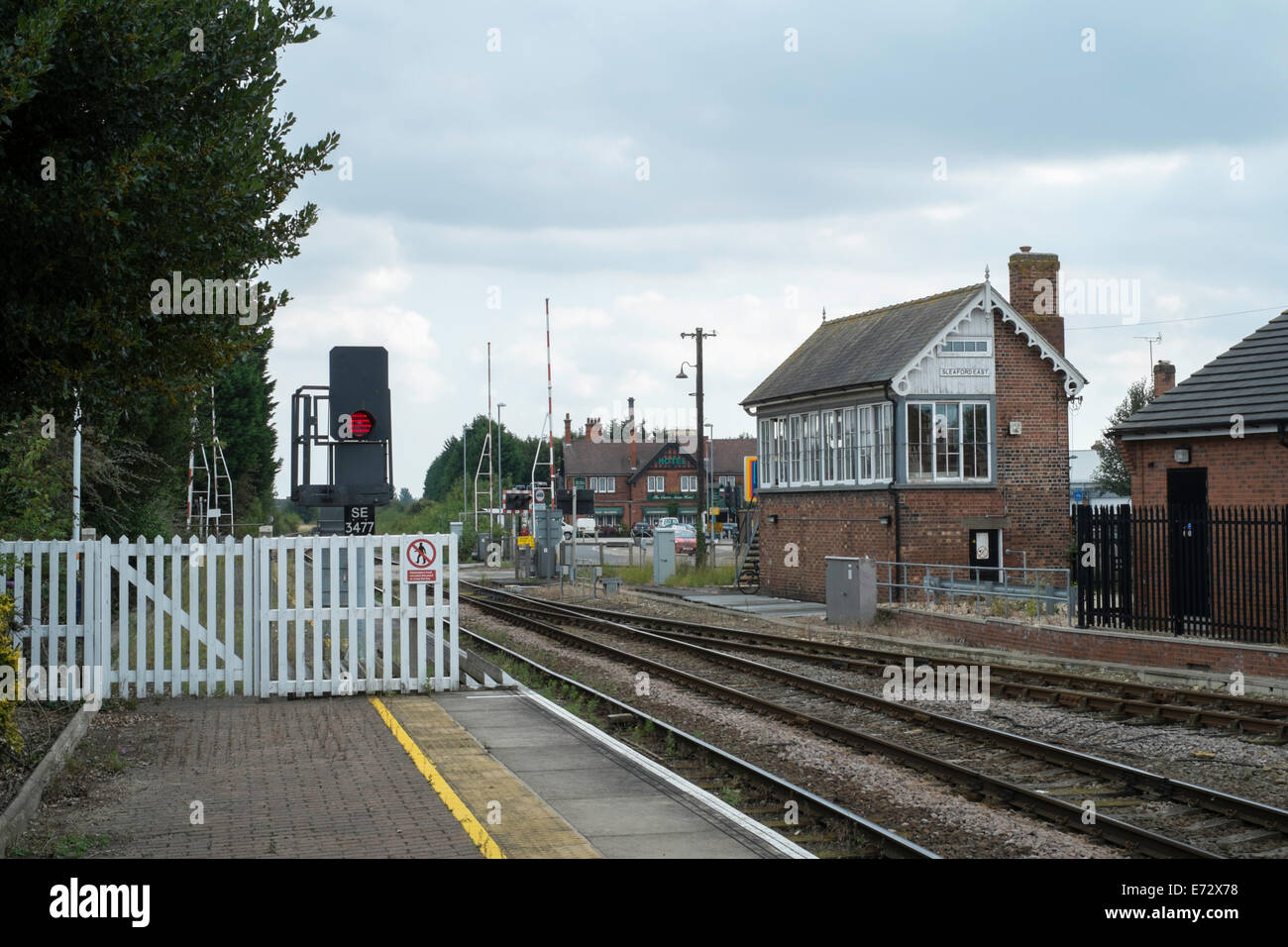 Sleaford signal box hi-res stock photography and images - Alamy