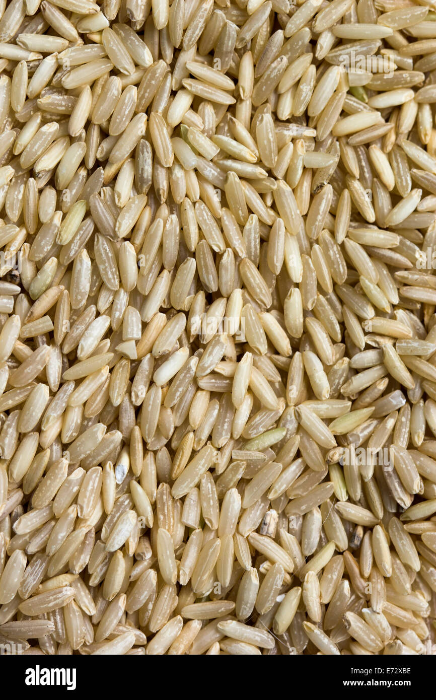 Brown rice texture hi-res stock photography and images - Alamy
