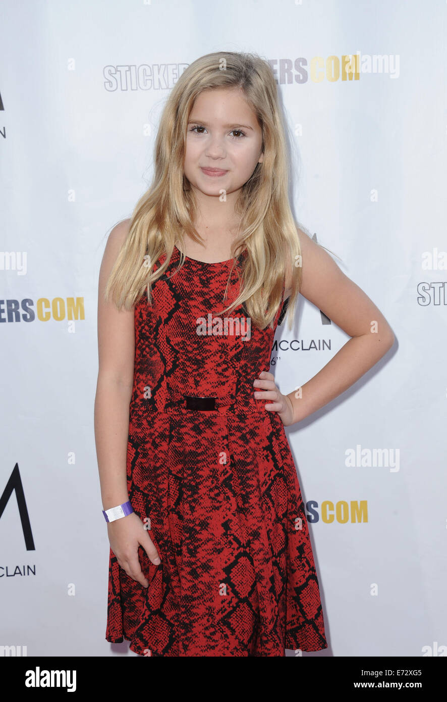 Los Angeles, California, USA. 4th Sep, 2014. Kyla Kenedy attending ...