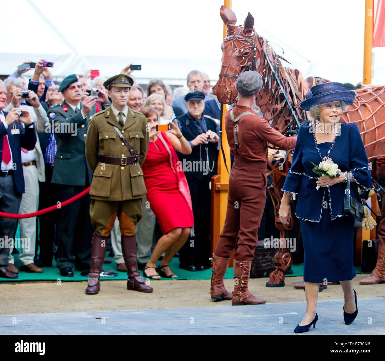 Doorn, The Netherlands. 04th Sep, 2014. Dutch Princess Beatrix of the ...