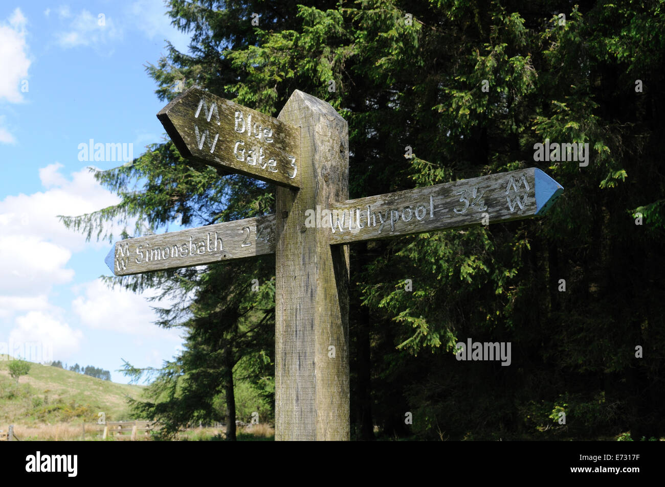 Old wood sign hi-res stock photography and images - Alamy