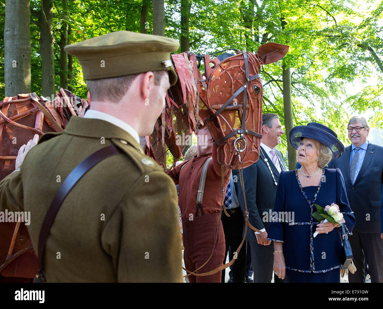 Doorn, The Netherlands. 04th Sep, 2014. Dutch Princess Beatrix of the ...
