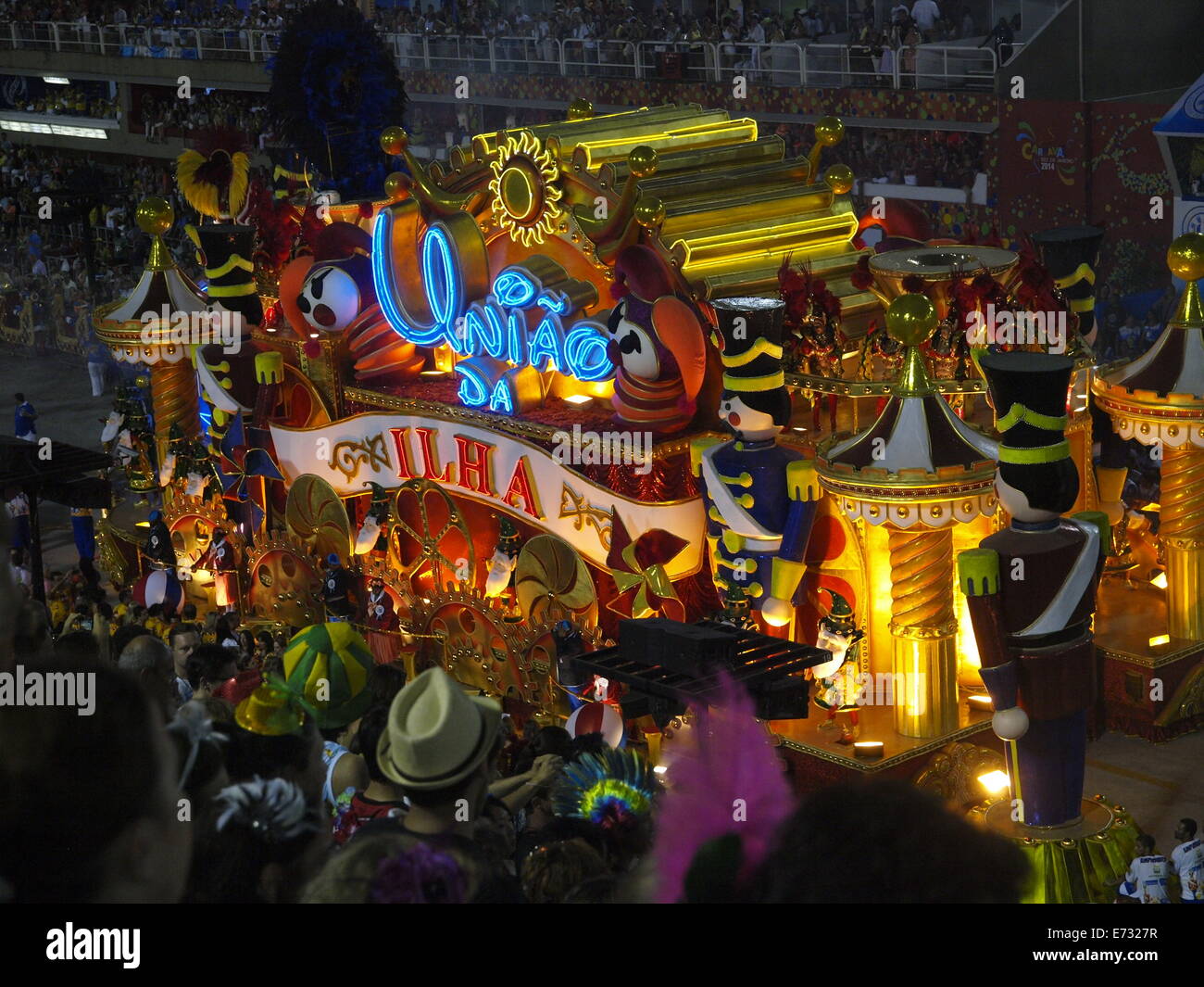 Worlds most famous carnival in Sambodromo Rio, Rio Sambadrom, Rio de ...