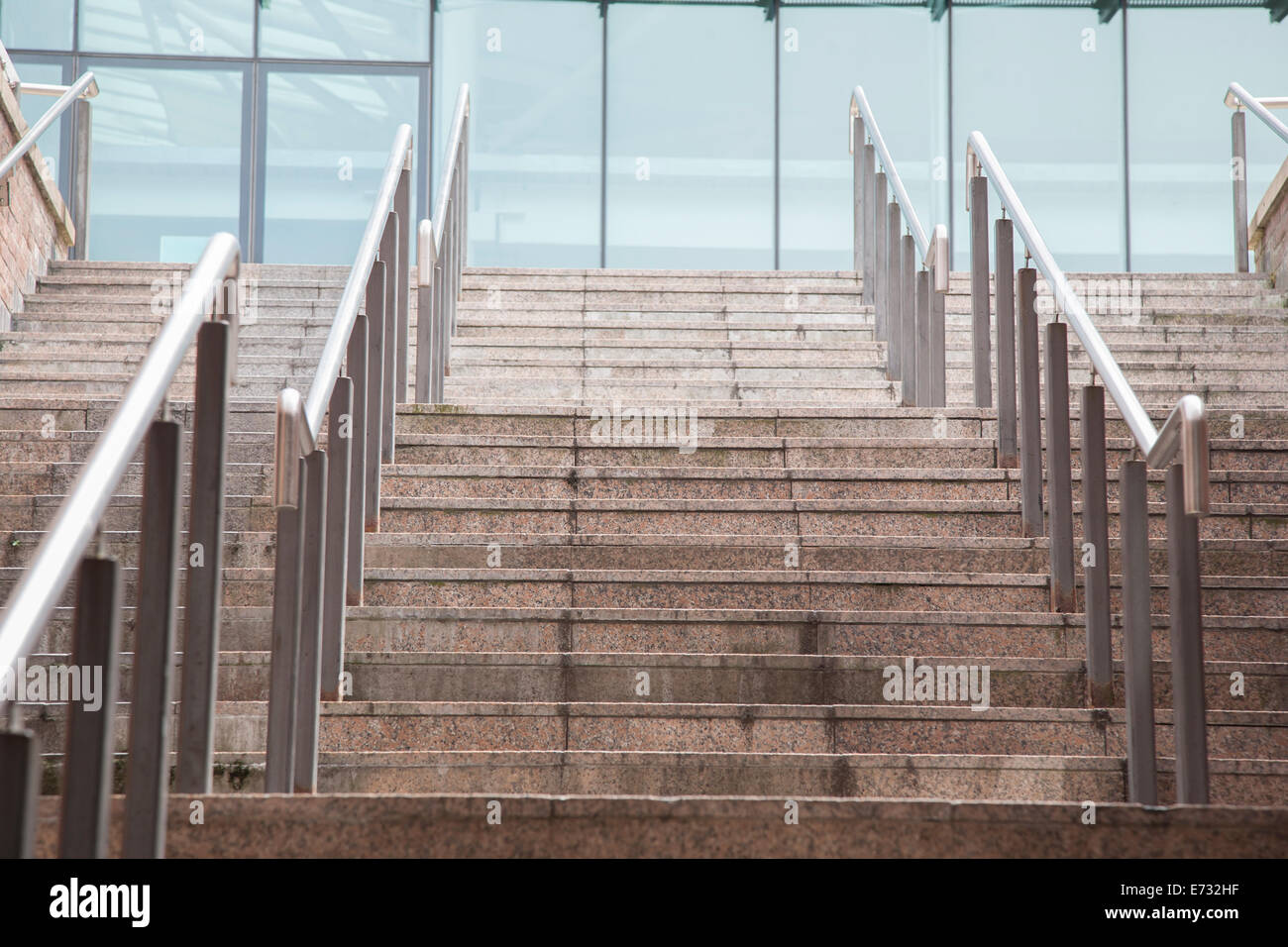 Stairs Climbing Upwards in Urabn Setting Stock Photo - Alamy
