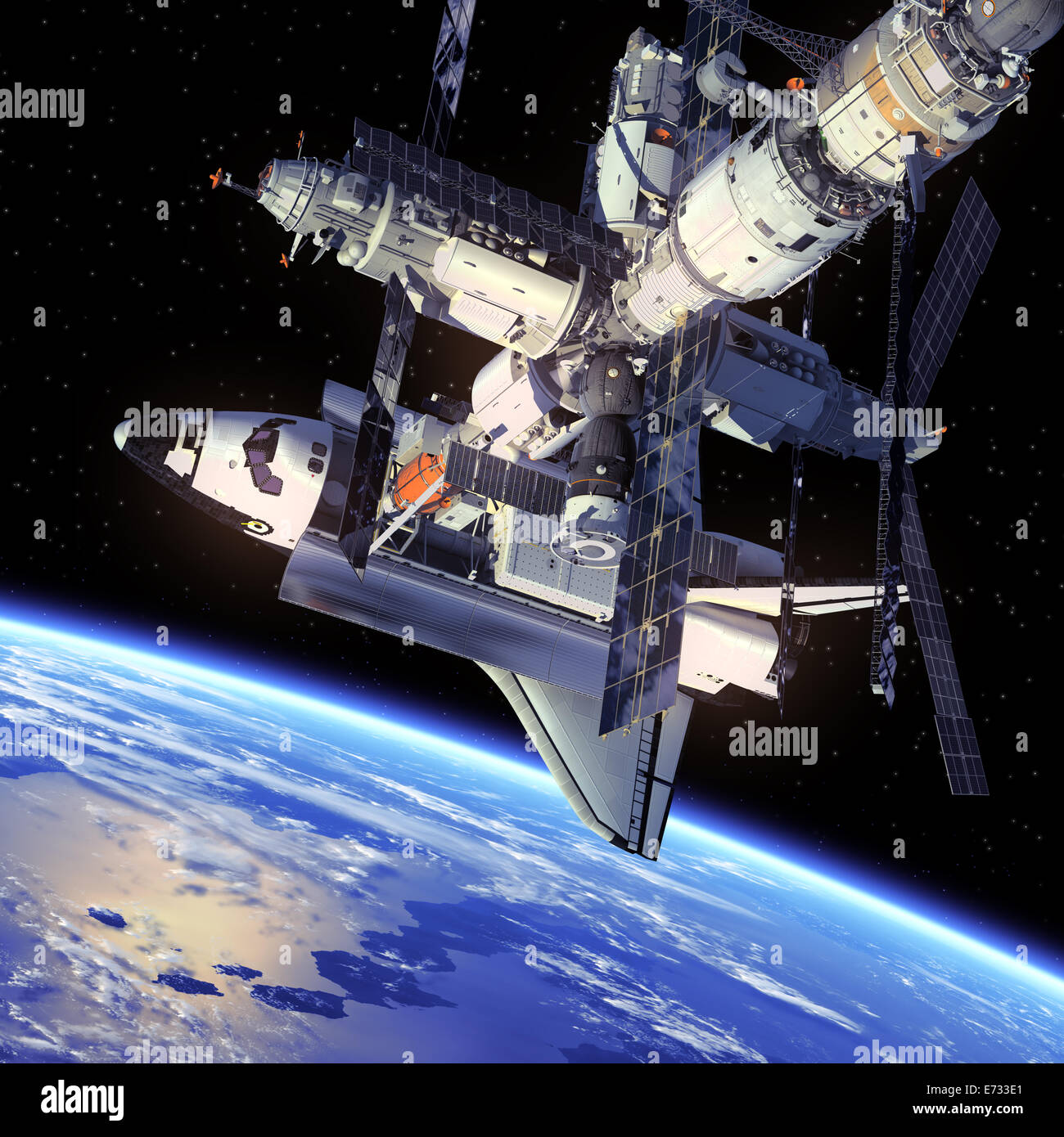 Shuttle space hi-res stock photography and images - Alamy