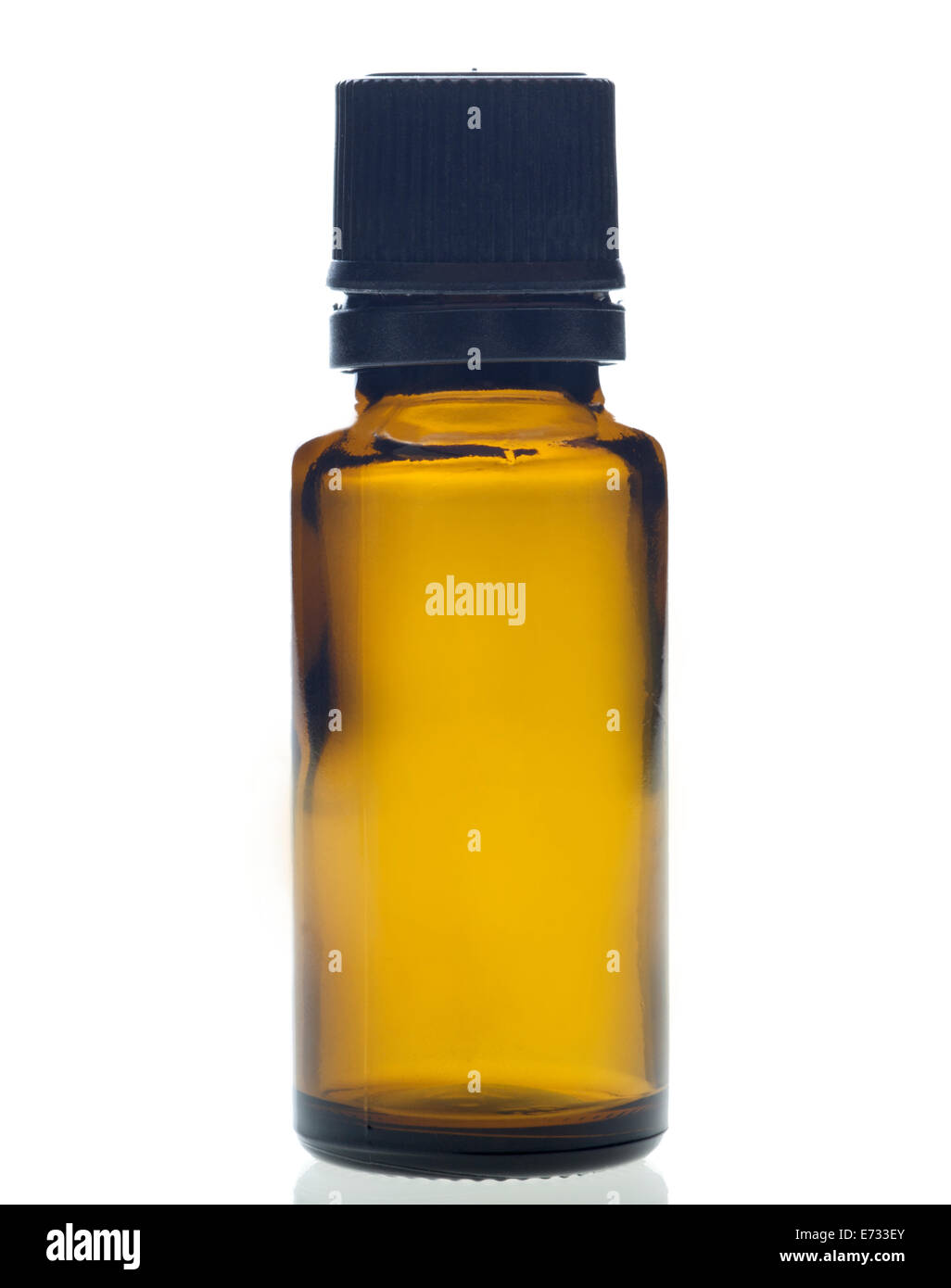 Glass Medicine Vial on a white background Stock Photo - Alamy