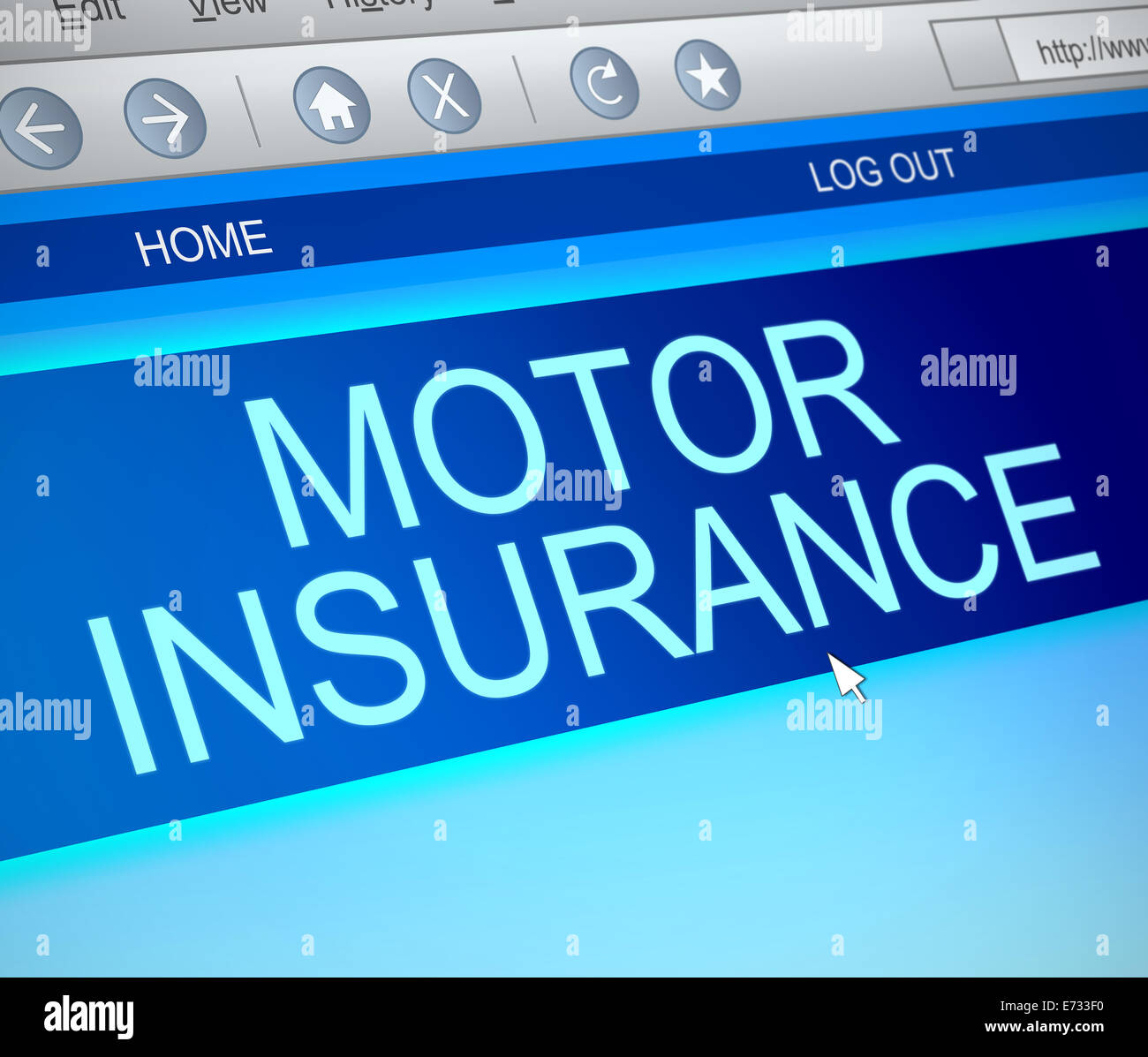 Motor insurance concept Stock Photo - Alamy