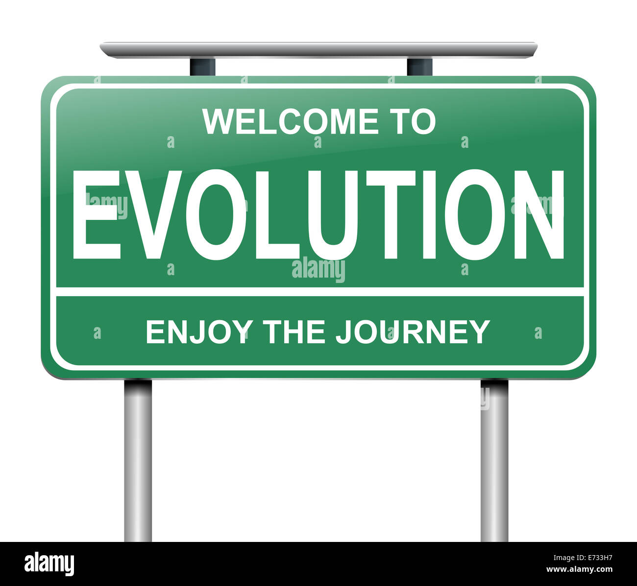 Evolution progression Cut Out Stock Images & Pictures - Alamy