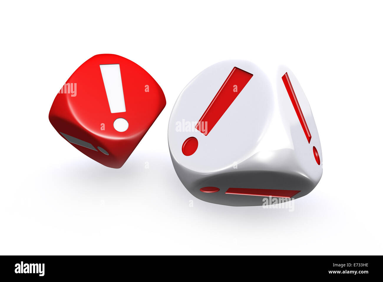 Question exclamation marks symbol Cut Out Stock Images & Pictures - Alamy