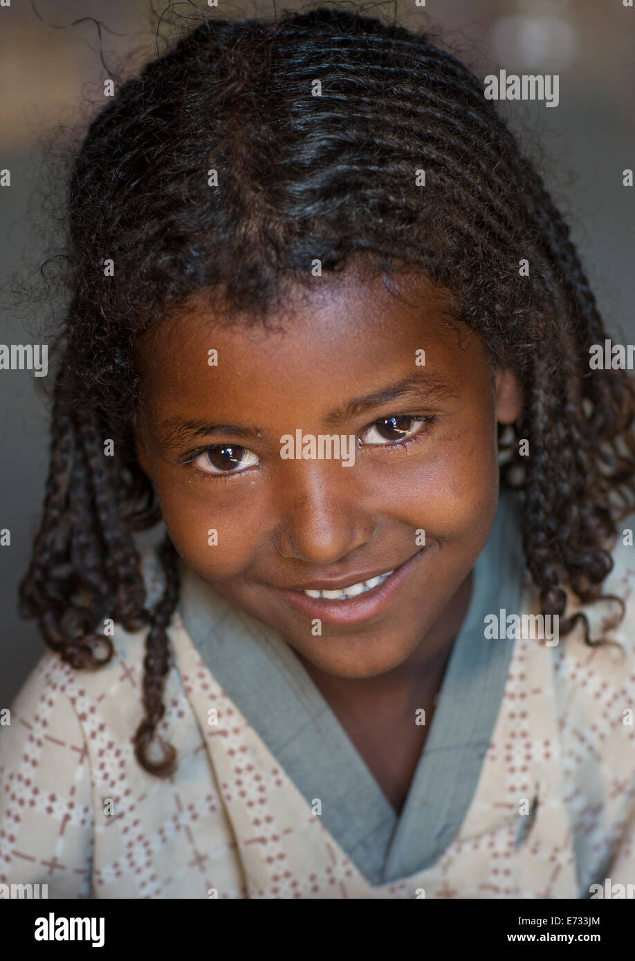 Afar Tribe Girl, Assaita, Afar Regional State, Ethiopia Stock Photo - Alamy
