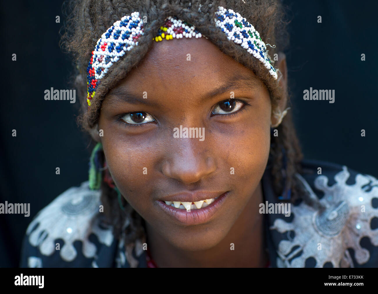 Afar Tribe Woman With Sharpened Teeth Assaita Afar Regional State