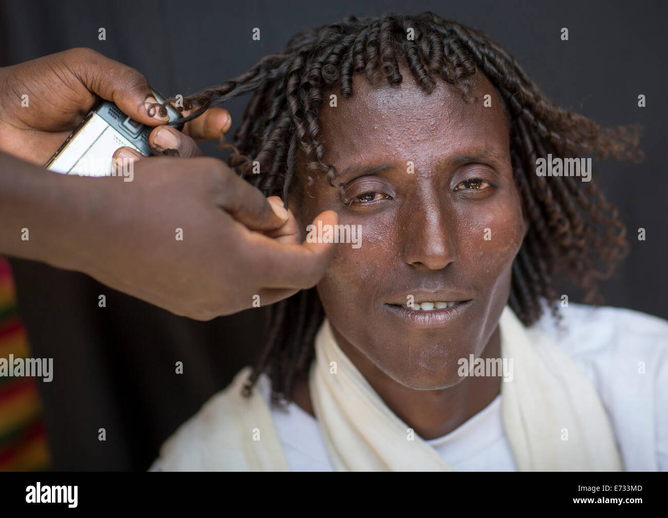 Afar Tribe Man, Afambo, Ethiopia Stock Photo - Alamy