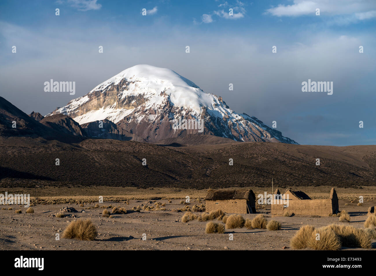 Sajama mountain Sajama National Park Bolivia, South America Stock Photo ...