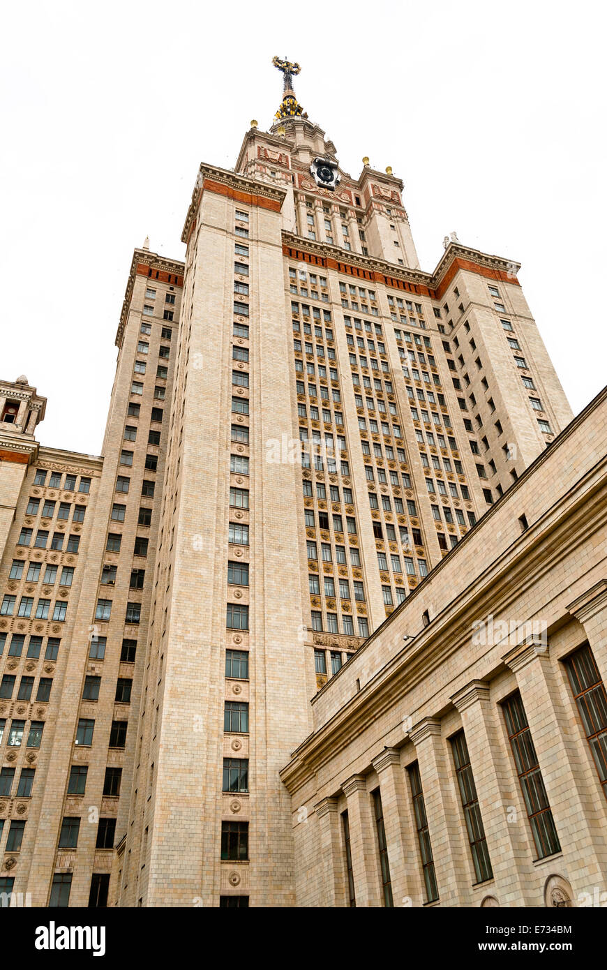 Moscow university old building hi-res stock photography and images - Alamy