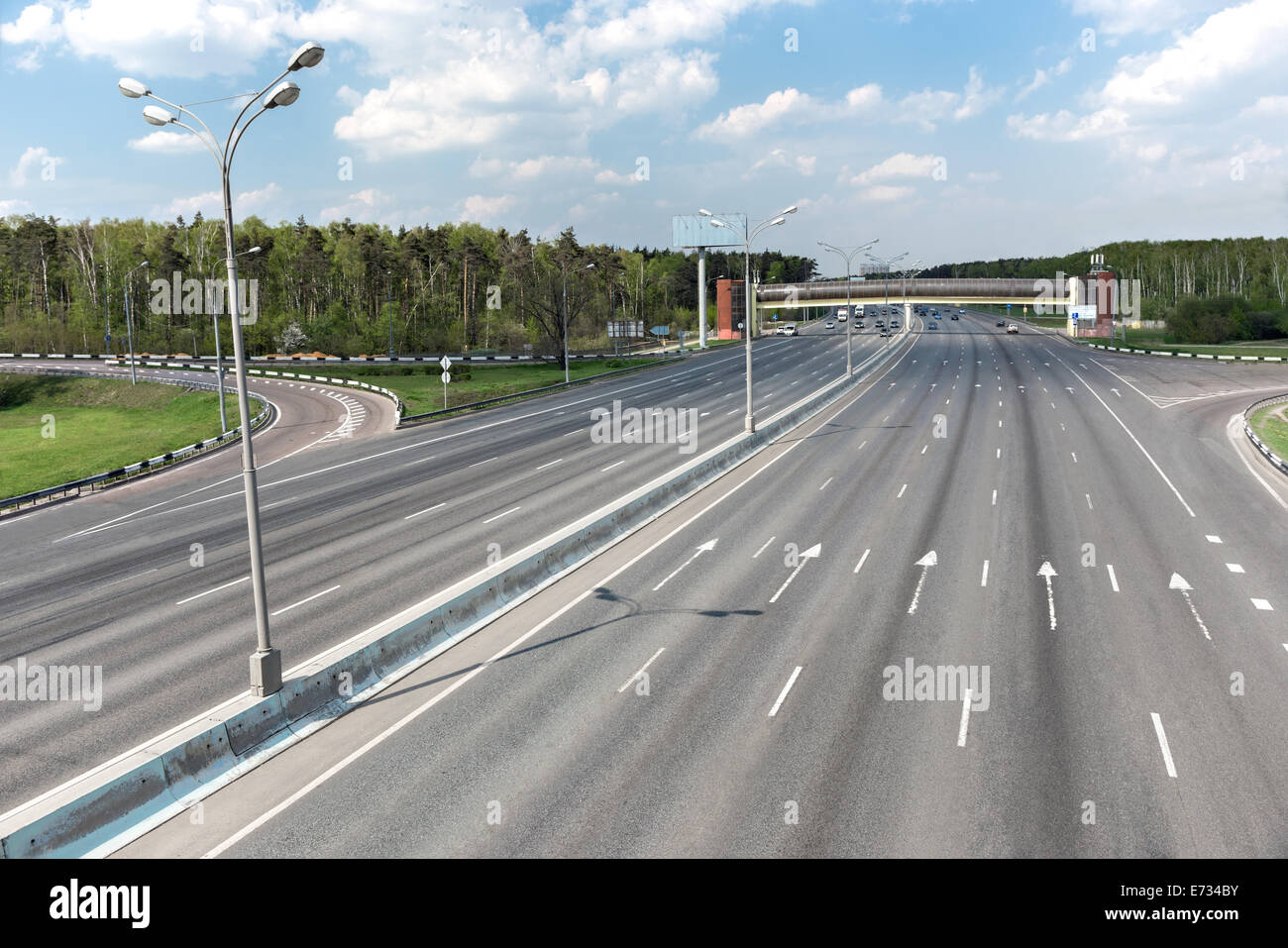 Mkad highway traffic hi-res stock photography and images - Alamy