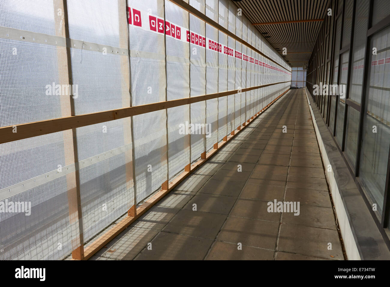 construction site corridor Stock Photo - Alamy
