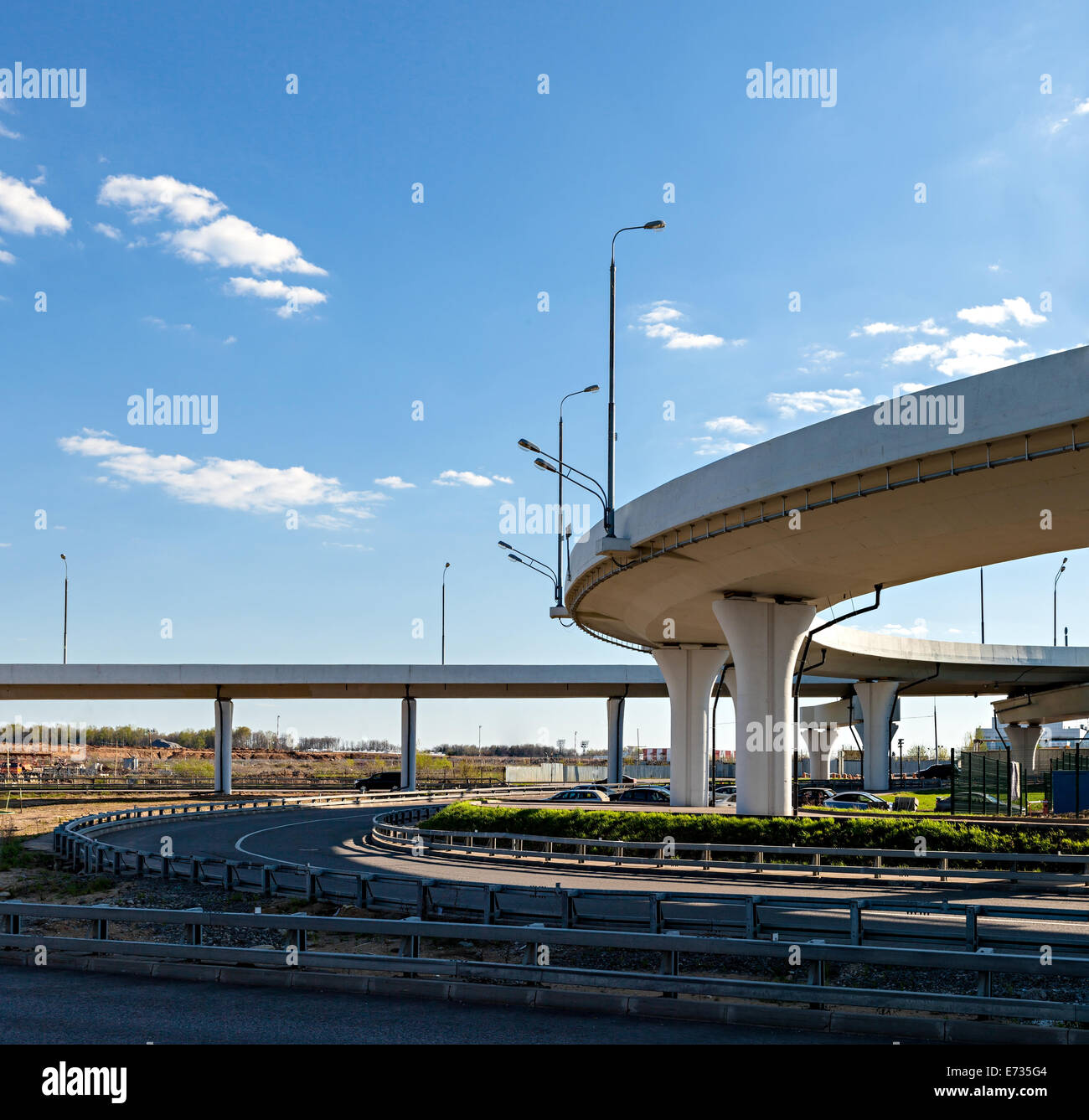 Intersection curve hi-res stock photography and images - Alamy