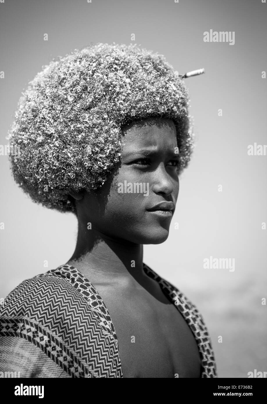 Mr Awol Mohammed, Afar Tribe Man, Mille, Ethiopia Stock Photo - Alamy