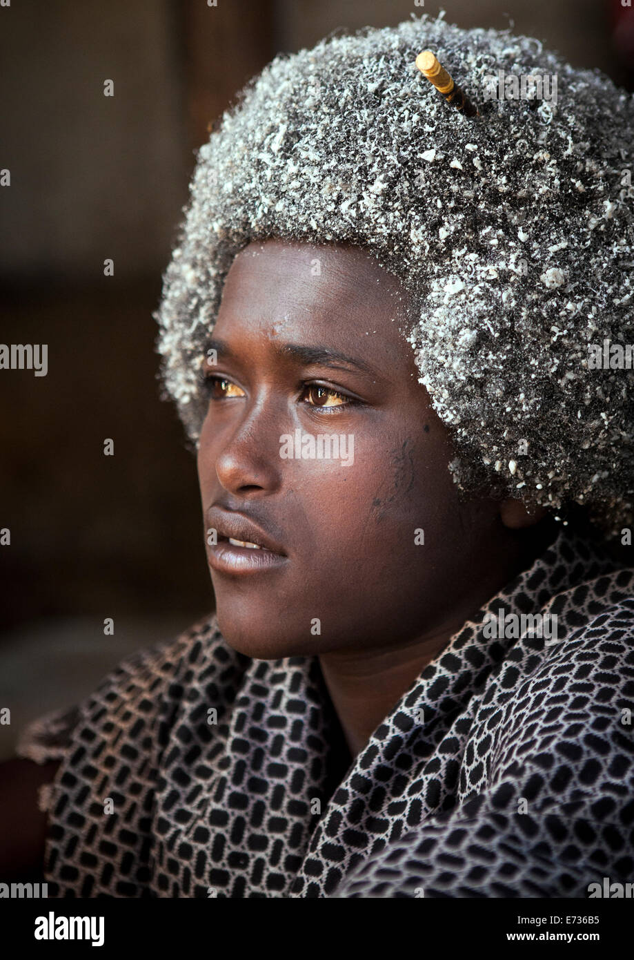 Mr Awol Mohammed, Afar Tribe Man, Mille, Ethiopia Stock Photo - Alamy