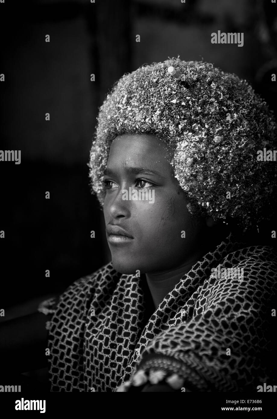 Mr Awol Mohammed, Afar Tribe Man, Mille, Ethiopia Stock Photo - Alamy