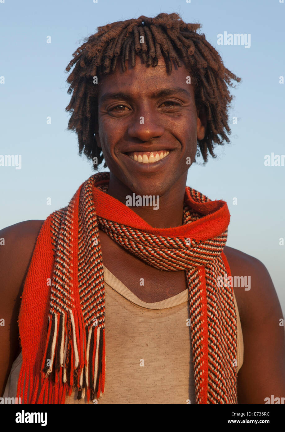Afar Tribe Man, Afambo, Afar Regional State, Ethiopia Stock Photo - Alamy