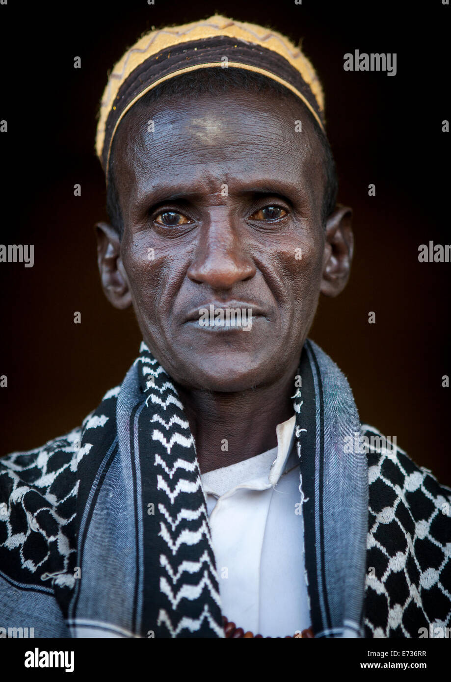 Afar Tribe Elder, Afambo, Afar Regional State, Ethiopia Stock Photo - Alamy