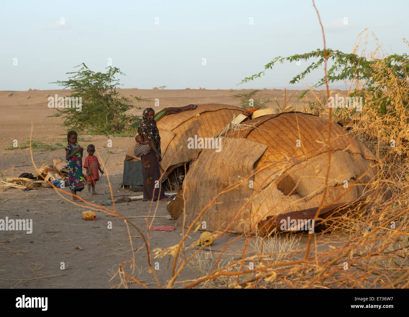 Afar village hi-res stock photography and images - Alamy