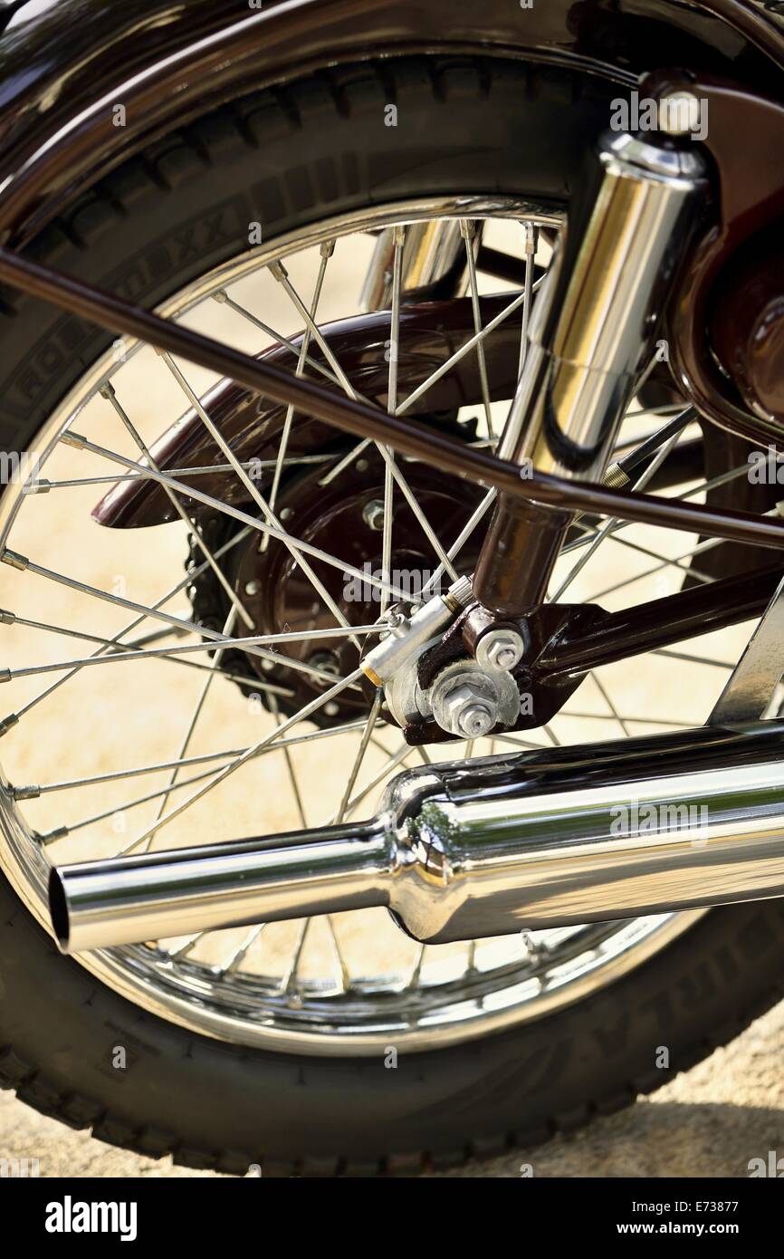 Royal Enfield bullet 350 G2 1954 engine made in England motorcycle ...