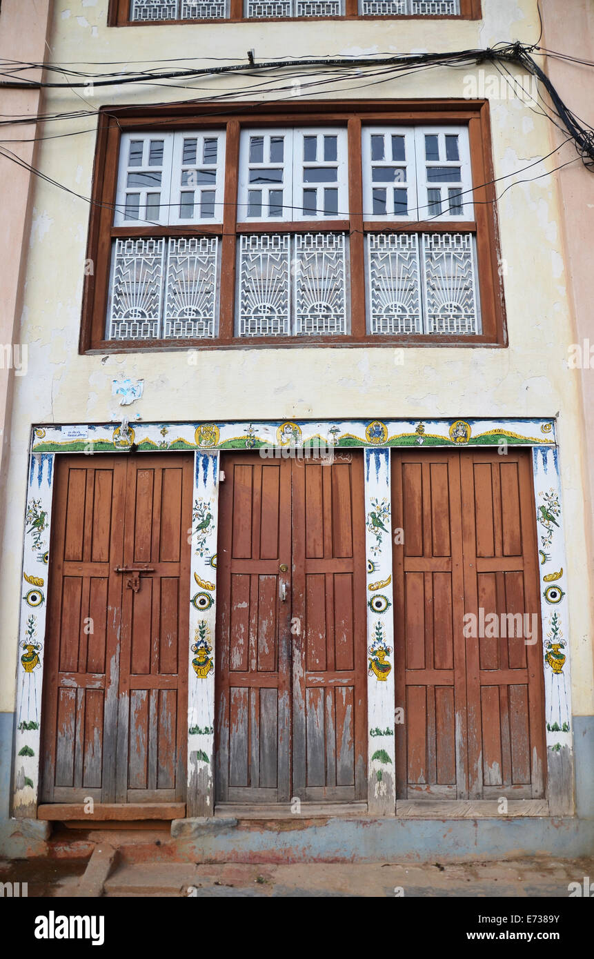 House Nepal style in Patan Durbar Square is situated at the centre of ...