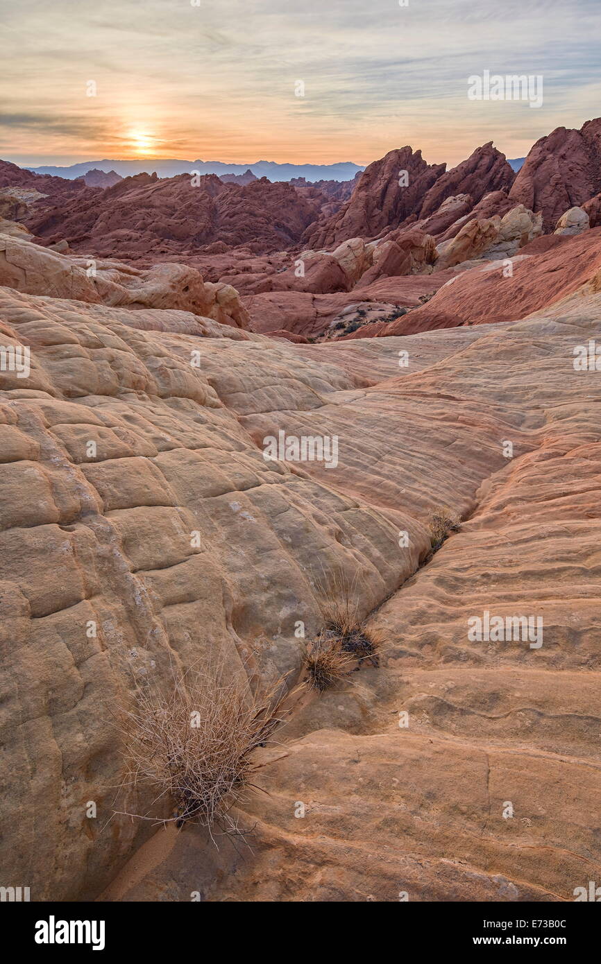 Sunrise at Fire Canyon, Valley of Fire State Park, Nevada, United ...