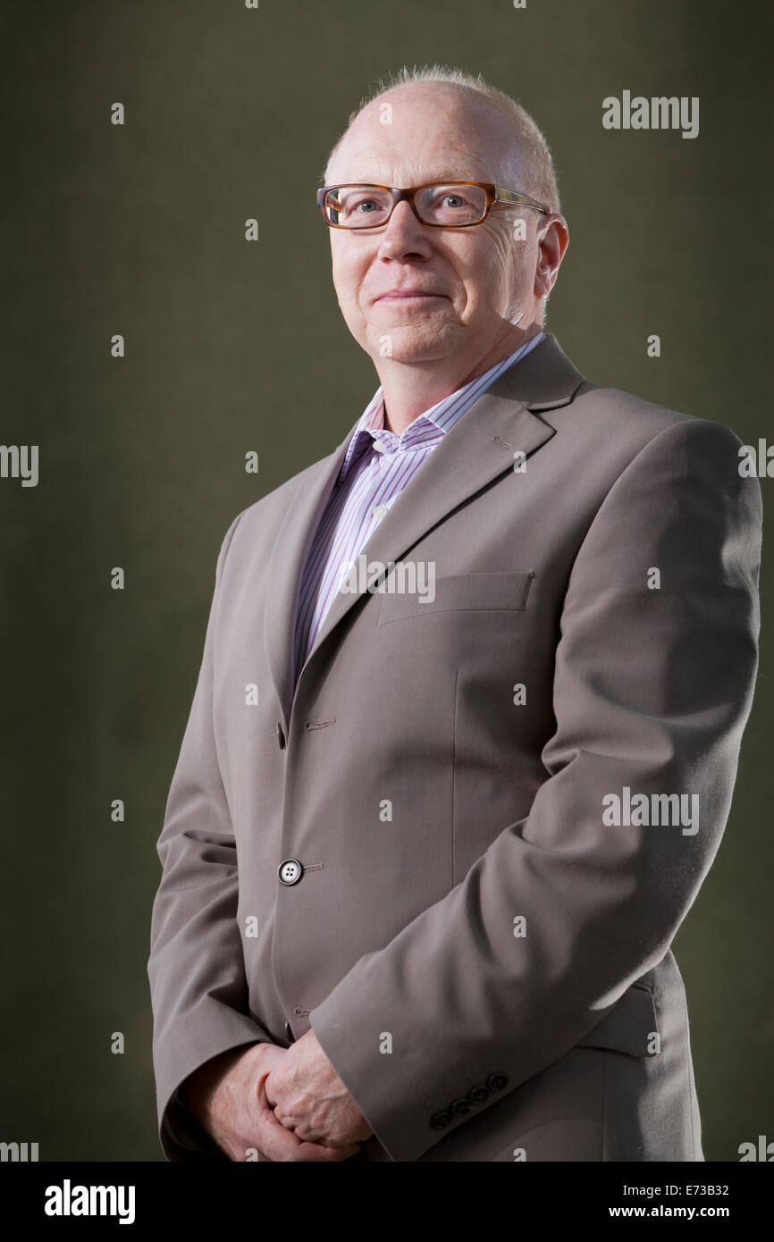 David Park, author, at the Edinburgh International Book Festival 2014 ...