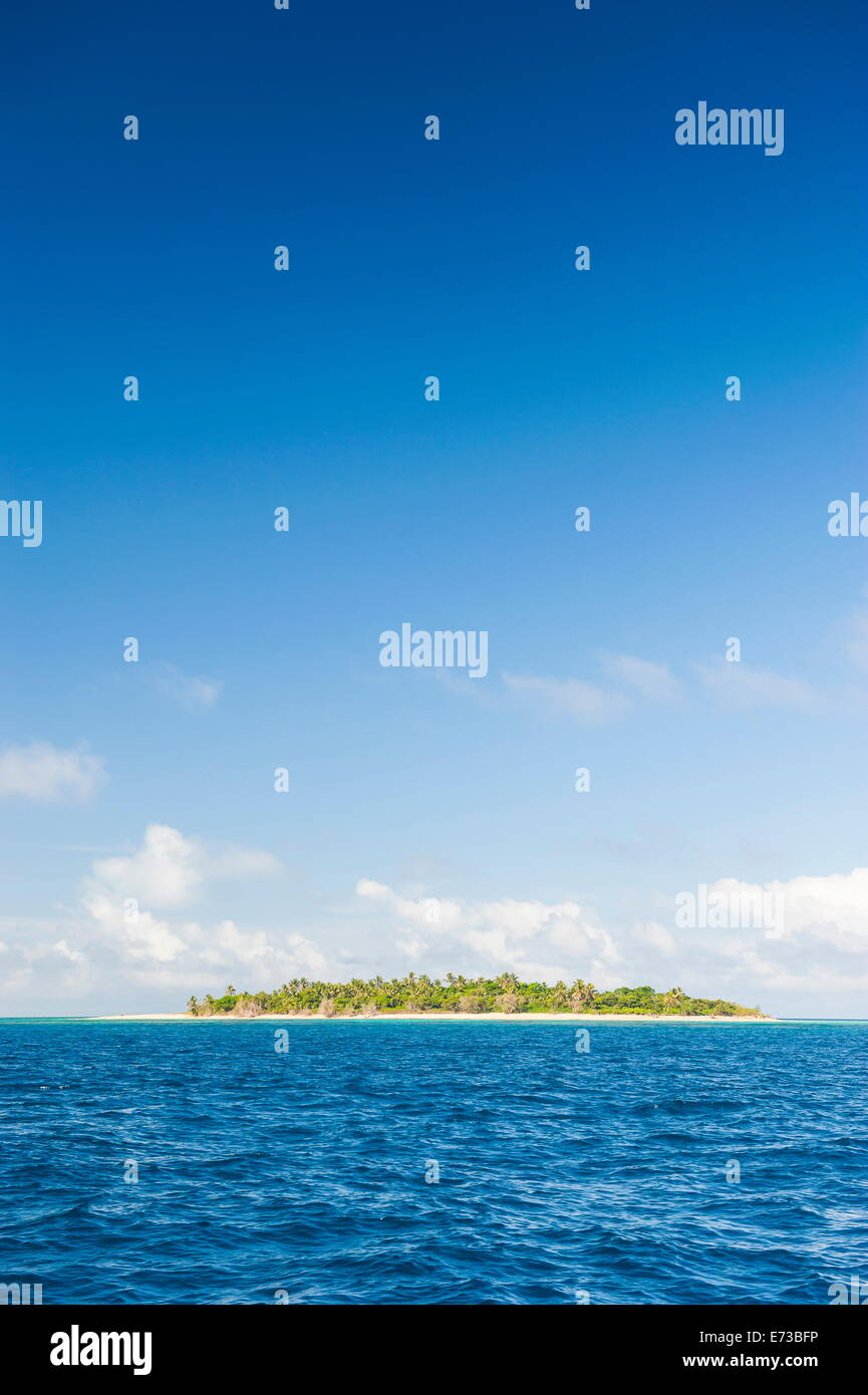 Little island with a white sand beach in Haapai, Haapai Islands, Tonga ...