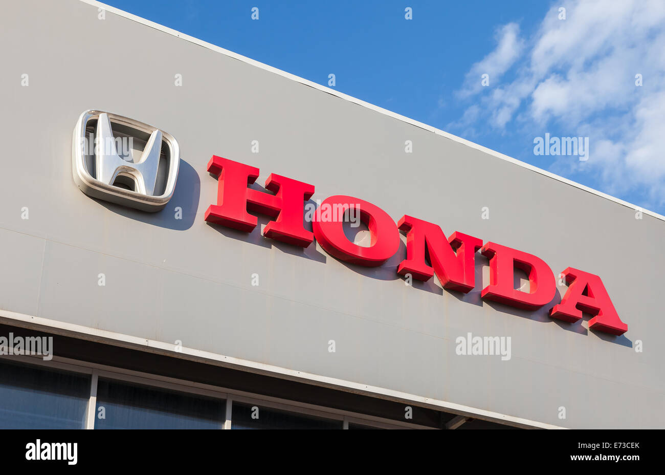 Honda Sign High Resolution Stock Photography and Images - Alamy