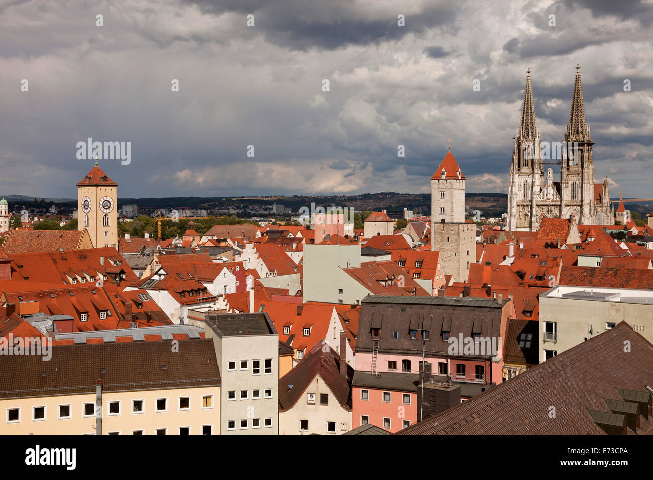 Regensburg cathedral view from hi-res stock photography and images - Alamy