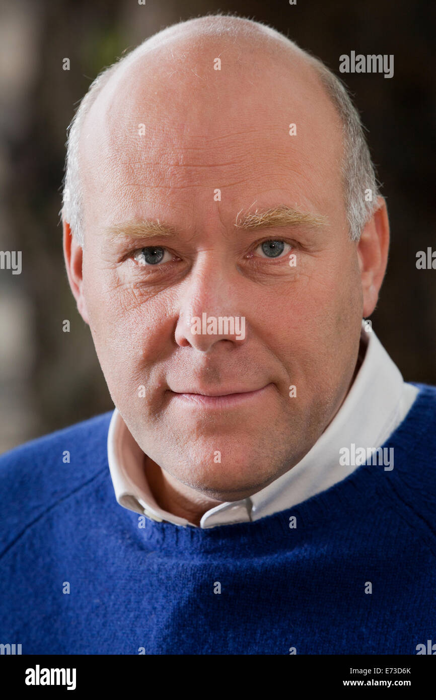 Matthew Kneale, author, at the Edinburgh International Book Festival ...